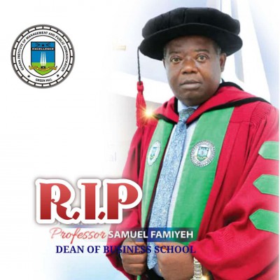 Professor Samuel Famiyeh Obituary | Keeper Memorials